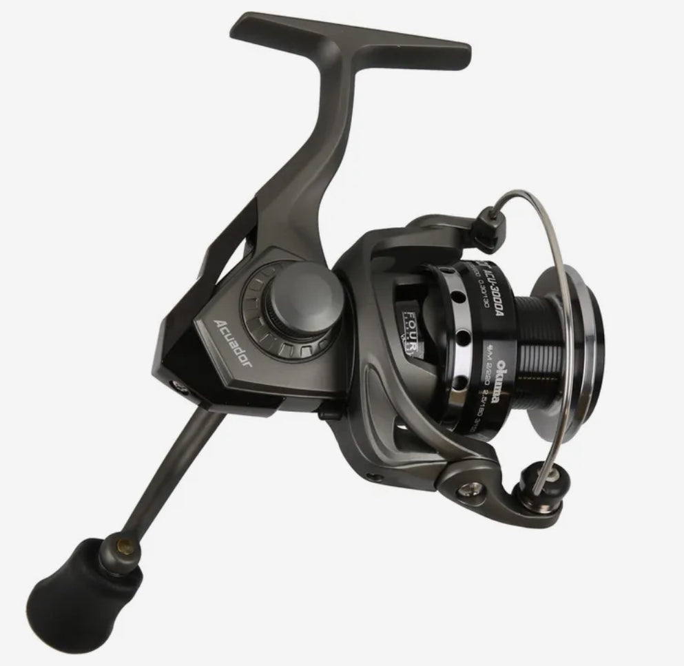 Okuma Acuador ACU-3000A Spinning Reel – The Crappie Store