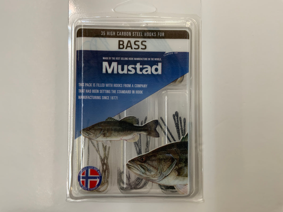 Bass Hook Assortment - Mustad – The Crappie Store