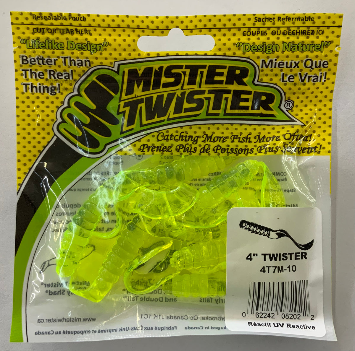 Mister Twister 4” Twister – The Crappie Store